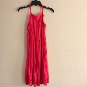 SO | Dresses | Coral Sundress With Pockets | Poshmark